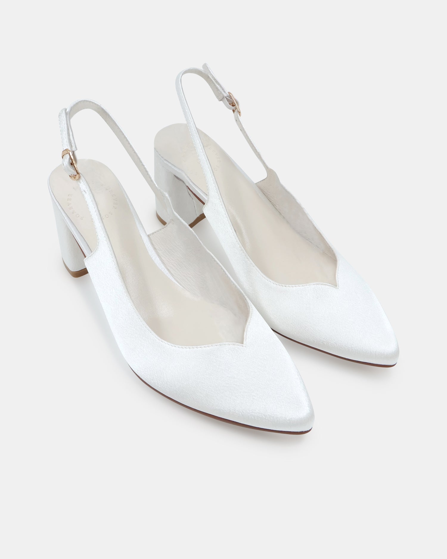 Closed Toe Bridal Shoes with comfortable block heel